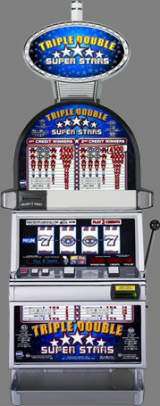 Triple Double Super Stars (2007) - Slot Machine (mechanical) by IGT