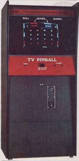 TV Pinball (1975) - Arcade Video game by Exidy, Inc.