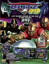NFL Blitz '99 (1998) - Arcade Video game by Midway Games, Inc.