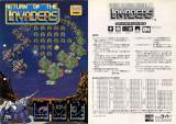 Return of the Invaders (1985) - Arcade Video game by Taito Corp.