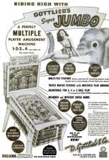 Super Jumbo , Pinball by Gottlieb & Co., D. (1954)