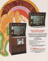 Pro Tennis (1973) - Arcade Video game by Williams Electronics, Inc.