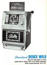 Deuces Wild (1964) - Slot Machine (mechanical) by Bally Mfg. Co.