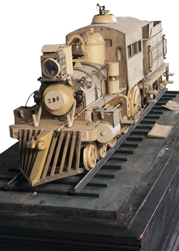 Coin-Operated Locomotive (1883) - Working Model by Smith, William T.