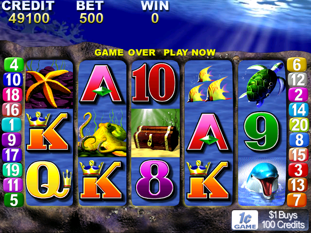 Double Dolphins, Slot Machine (video) by Aristocrat Leisure Industries ...