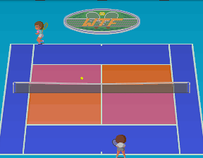 World Court: Pro Tennis, Arcade Video game by NAMCO, Ltd. (1988)