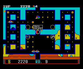 Opa Opa , Sega Mark III cart. by SEGA Enterprises, Ltd. (1987)