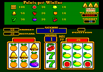 Golden Crown, Video Slot Machine by Bell-Fruit Mfg. Co., Ltd. (1997)