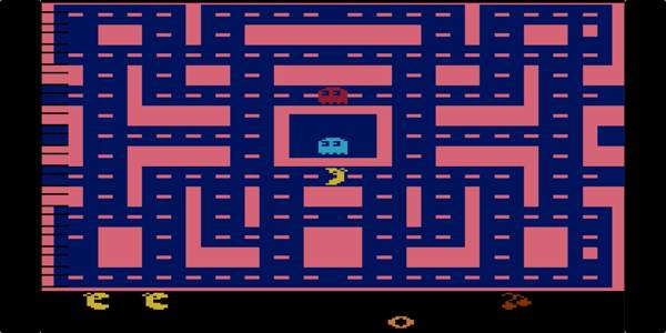 Ms. Pac-Man , Atari 2600 cart. by Atari, Inc. (1982)