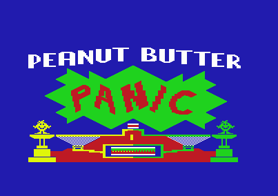 Peanut Butter Panic , Commodore C64 cart. by CBS Soft.(1984)