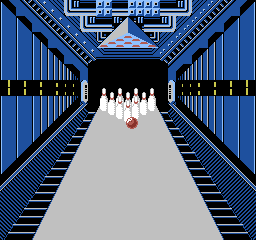 Perfect Bowling , Nintendo Famicom cart. by Tonkin House (1989)