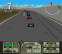 Super Indy Champ , Nintendo Super Famicom cart. by Forum (1994)