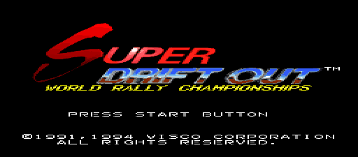 Super Drift Out: World Rally Championships, Nintendo Super NES PAL cart ...