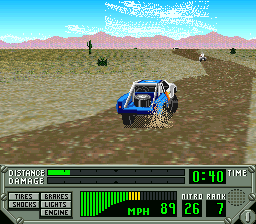 Super Off Road: The Baja , Nintendo Super NES NTSC cart. by Tradewest ...