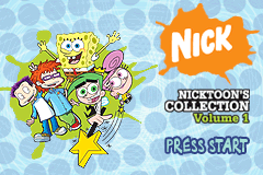 Game Boy Advance Video: Nicktoon's Collection: Vol. 1 , Nintendo GBA ...