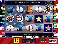 Americana, Slot Machine (video) by GTech Corp. (2005)