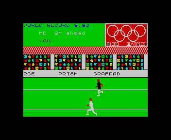Micro Olympics, Sinclair ZX Spectrum cass. by Database Publications(1984)