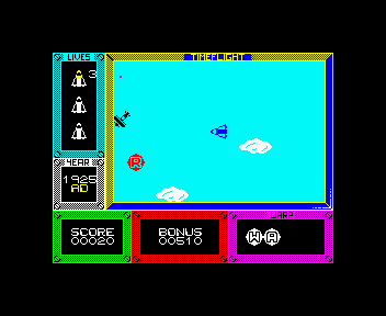 Time Flight , Sinclair ZX Spectrum cass. by Power House, The (1986)