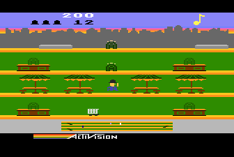 Keystone Kapers , Atari 400/800 cart. by Activision, Inc. (1984)