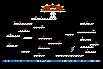 Springer, Atari 400/800 cart. by Tigervision (1983)