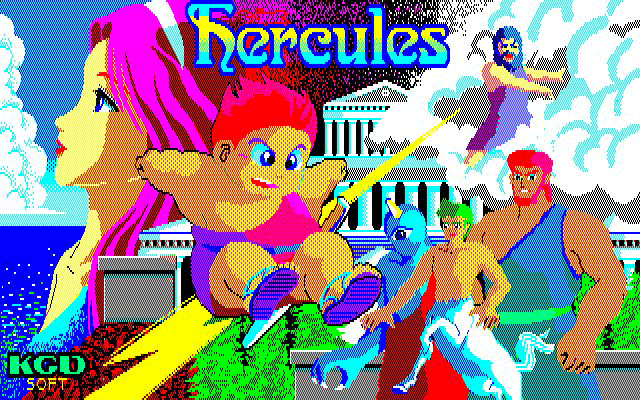Hercules, NEC PC-8801 Series disk by Kogado Studio (1986)