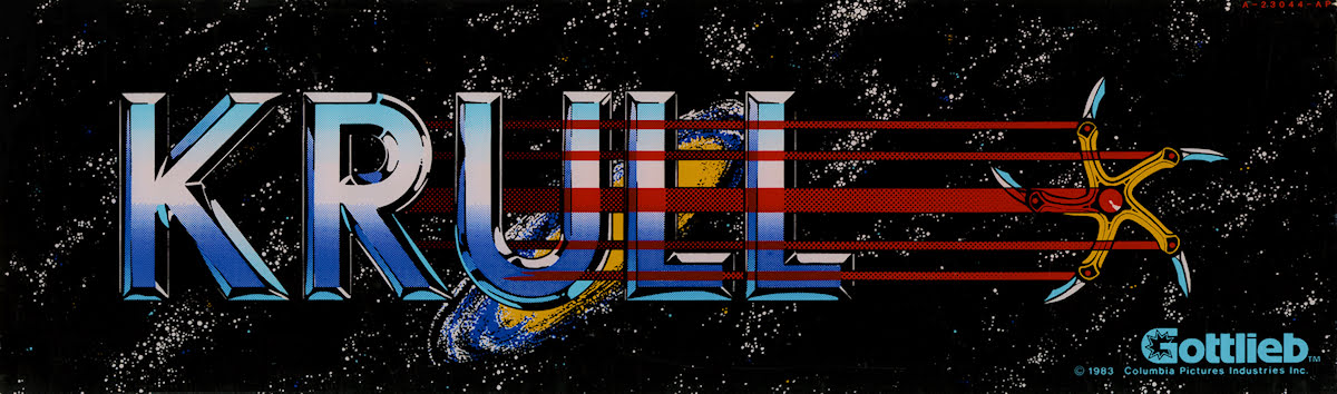 Krull , Arcade Video game by Gottlieb & Co., D. (1983)
