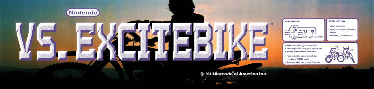 Vs. Excitebike (1984) - Arcade Video game by Nintendo Co., Ltd.