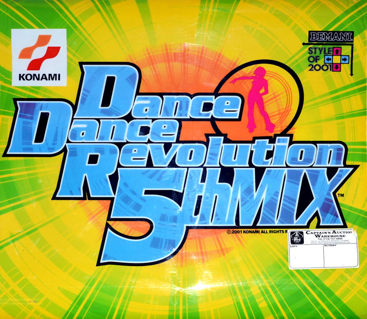 Dance Dance Revolution 5th Mix , Konami System 573 disc+cart. by Konami ...