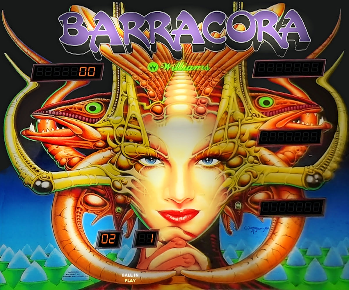 Barracora (1981) - Pinball by Williams Electronics, Inc.