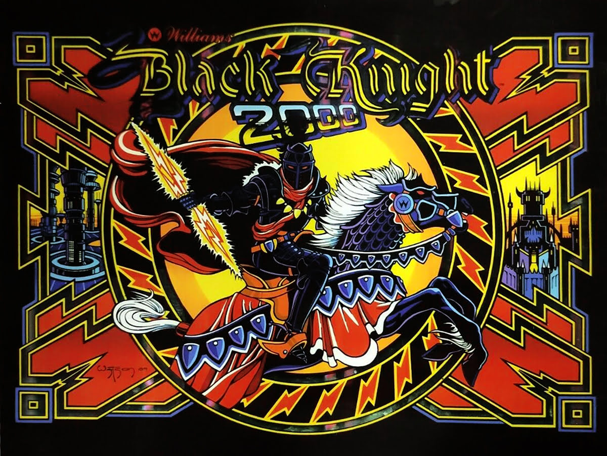 Black Knight 2000, Pinball by Williams Electronics Games, Inc. (1989)